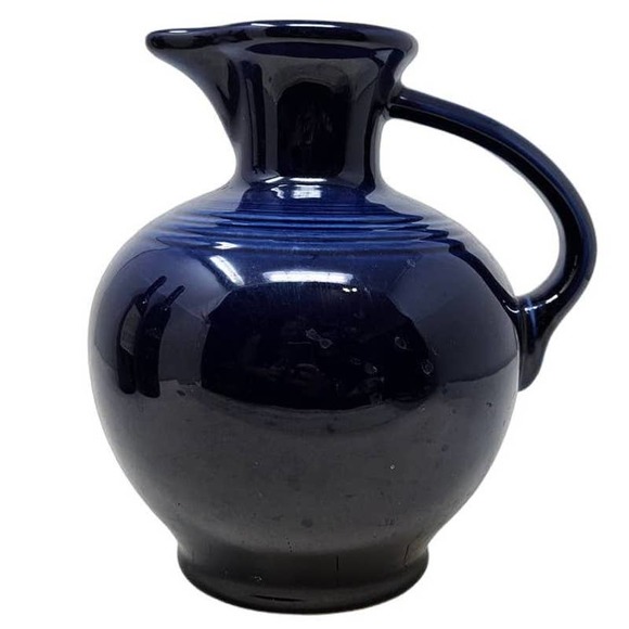 Fiesta | Dining | Fiesta Homer Laughlin Cobalt Blue Open Handled Carafe ...